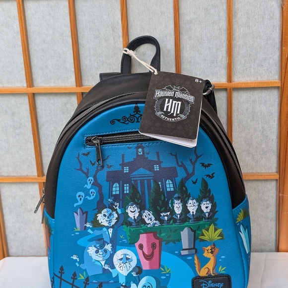 Loungefly | Bags | Nwt Disney Haunted Mansion Loungefly Backpack ...